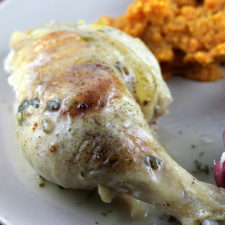 Butterflied Roasted Lemon Chicken Recipe - Cully's Kitchen