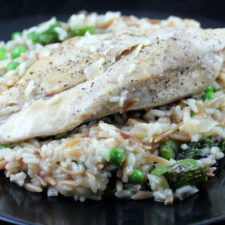 Chicken with Rice and Spring Vegetables Recipe - Cully's Kitchen