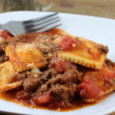 Beef with Cheese Ravioli Recipe - Cully's Kitchen