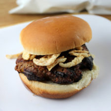 Grilled Ranchero Onion Burgers - Cully's Kitchen