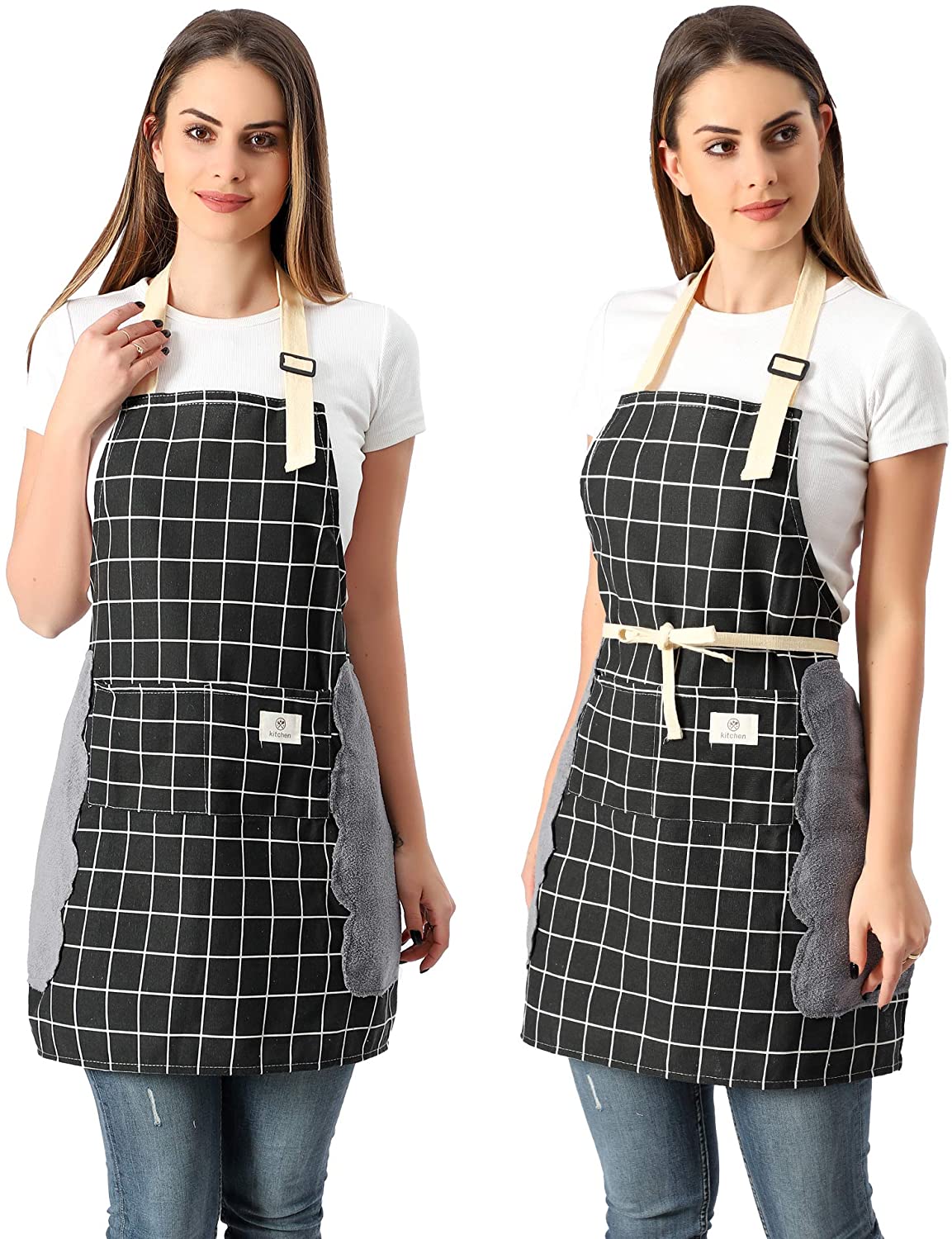 Best Women Apron With Pockets For Cooking - Cully's Kitchen