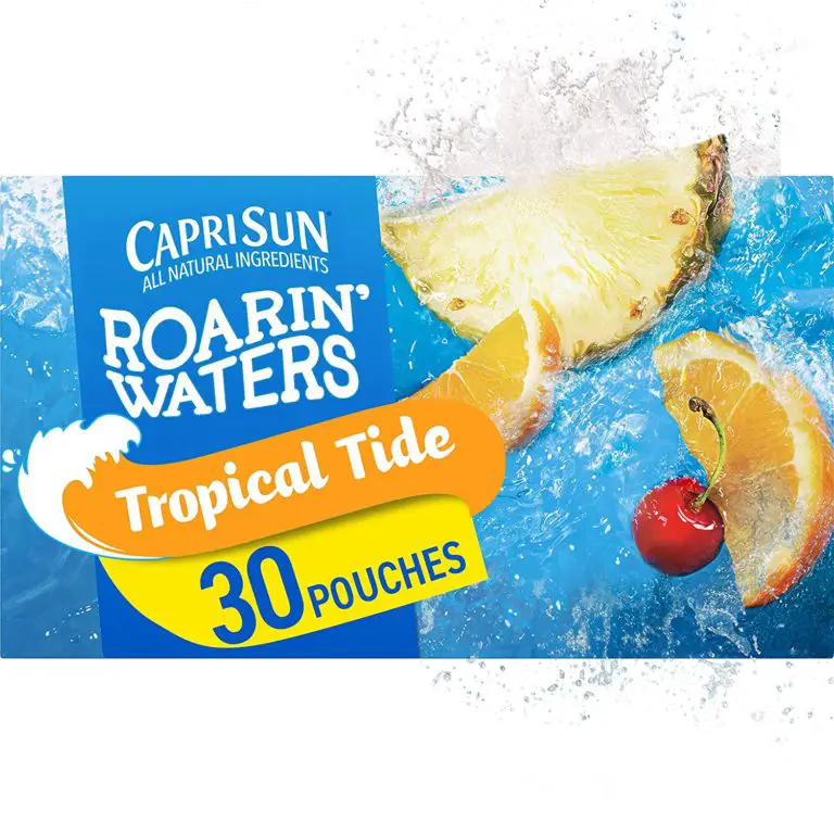 Capri Sun Tropical Fruit Nutrition Facts