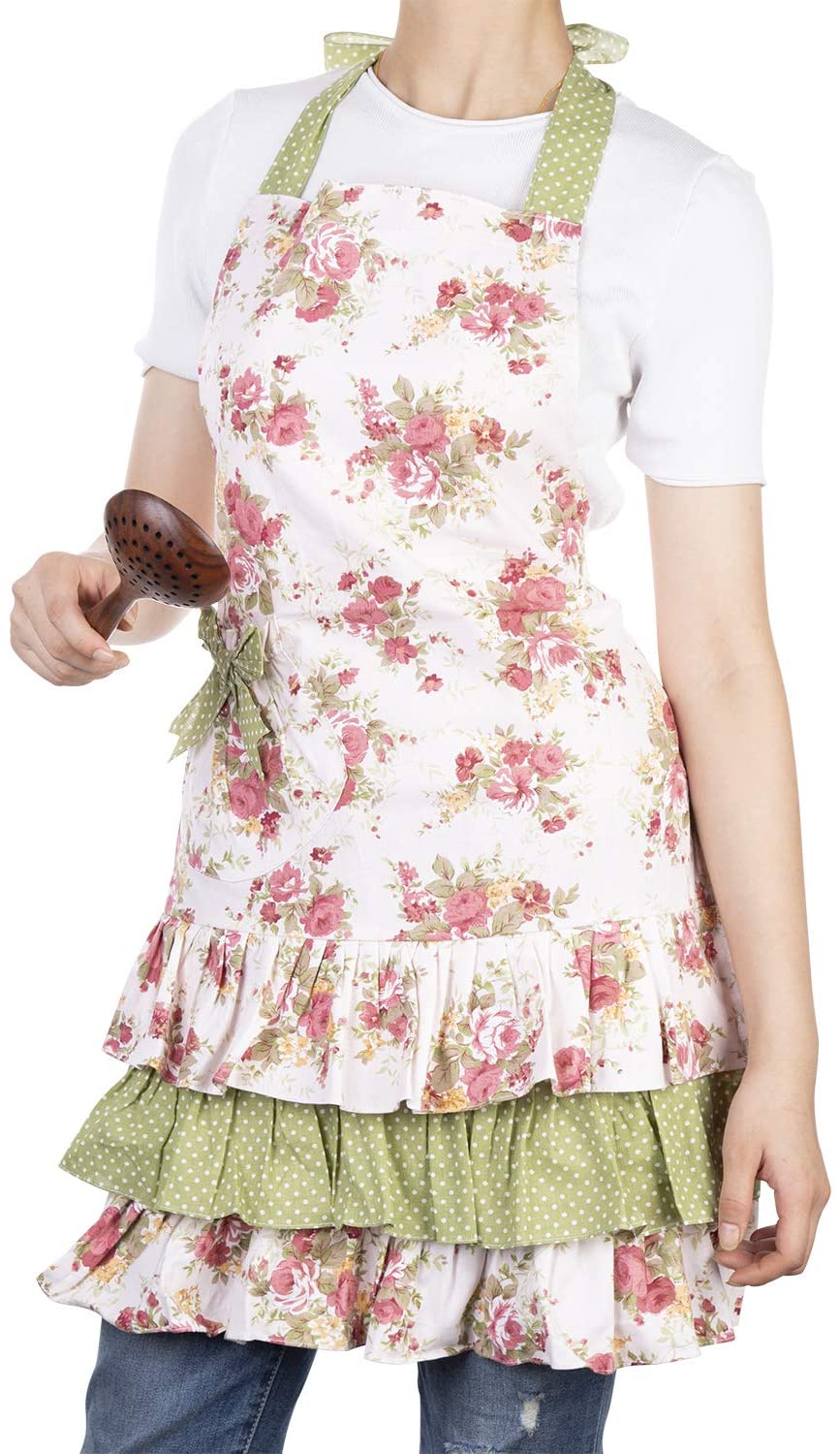 Best Women Apron With Pockets For Cooking - Cully's Kitchen