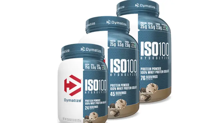 Iso 100 Vanilla Nutrition Facts