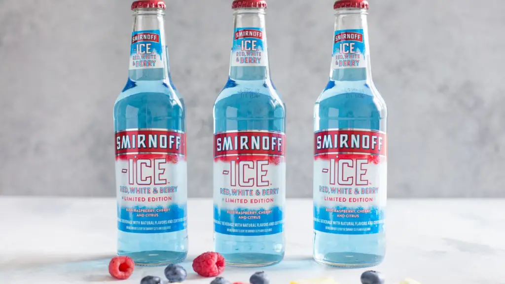 Smirnoff Red White and Berry Nutrition Facts