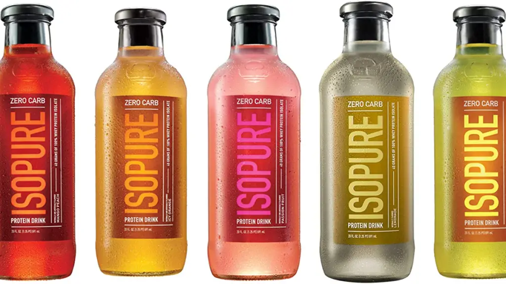 Isopure Protein Drink Nutrition Facts