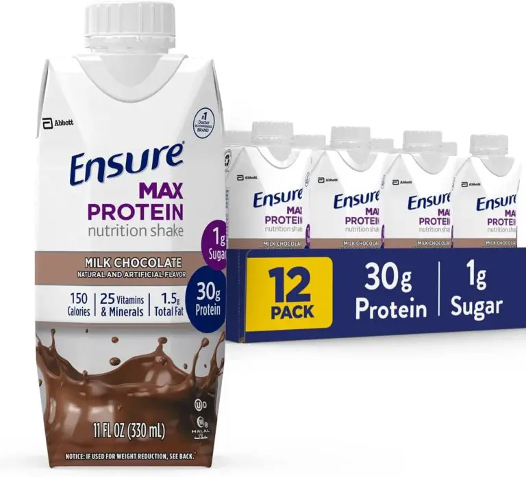 Ensure Max Protein Nutrition Facts - Cully's Kitchen