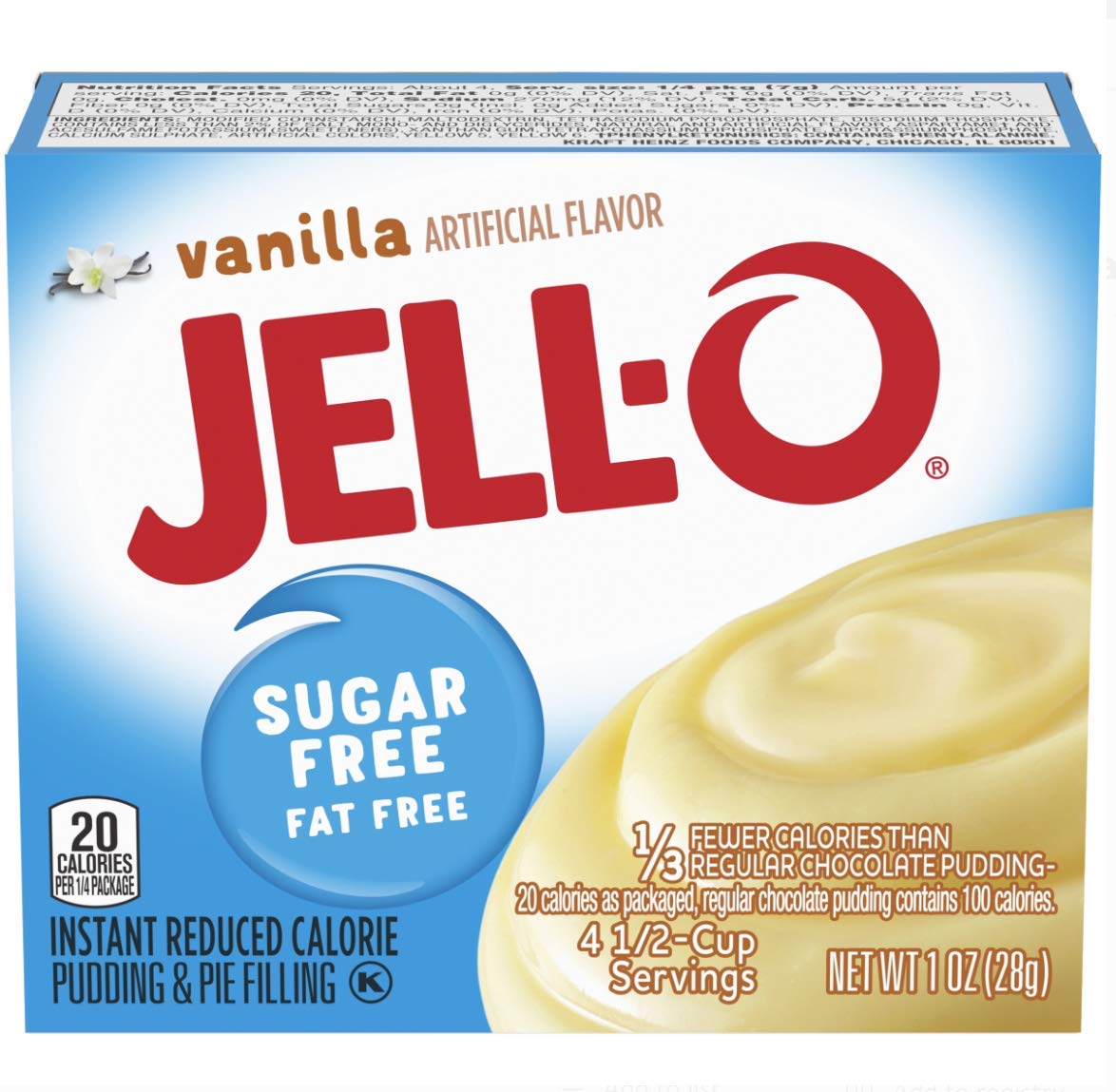 Sugar-Free Jello Pudding Nutrition Facts - Cully's Kitchen