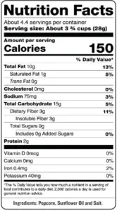 The Nutritional Value of Skinny Pop Popcorn - Cully's Kitchen