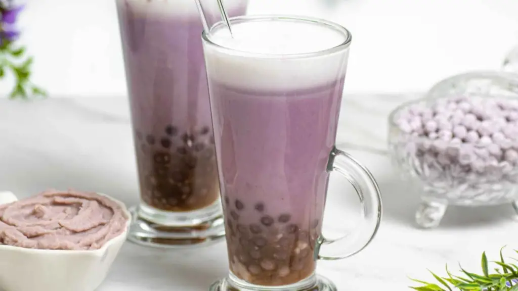 Taro Boba Tea Nutrition Facts